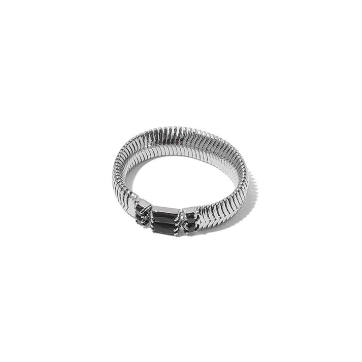 Dark Style Zircon Snake Bone Ring – JRim Jewelry